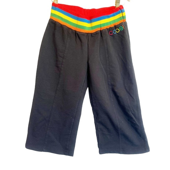 COOGI | Pants & Jumpsuits | Coogi Rainbow Stripes Crop Sweatpants Small ...